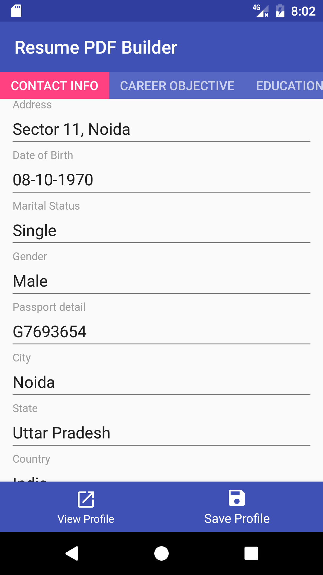 Resume PDF Maker - App on Amazon Appstore