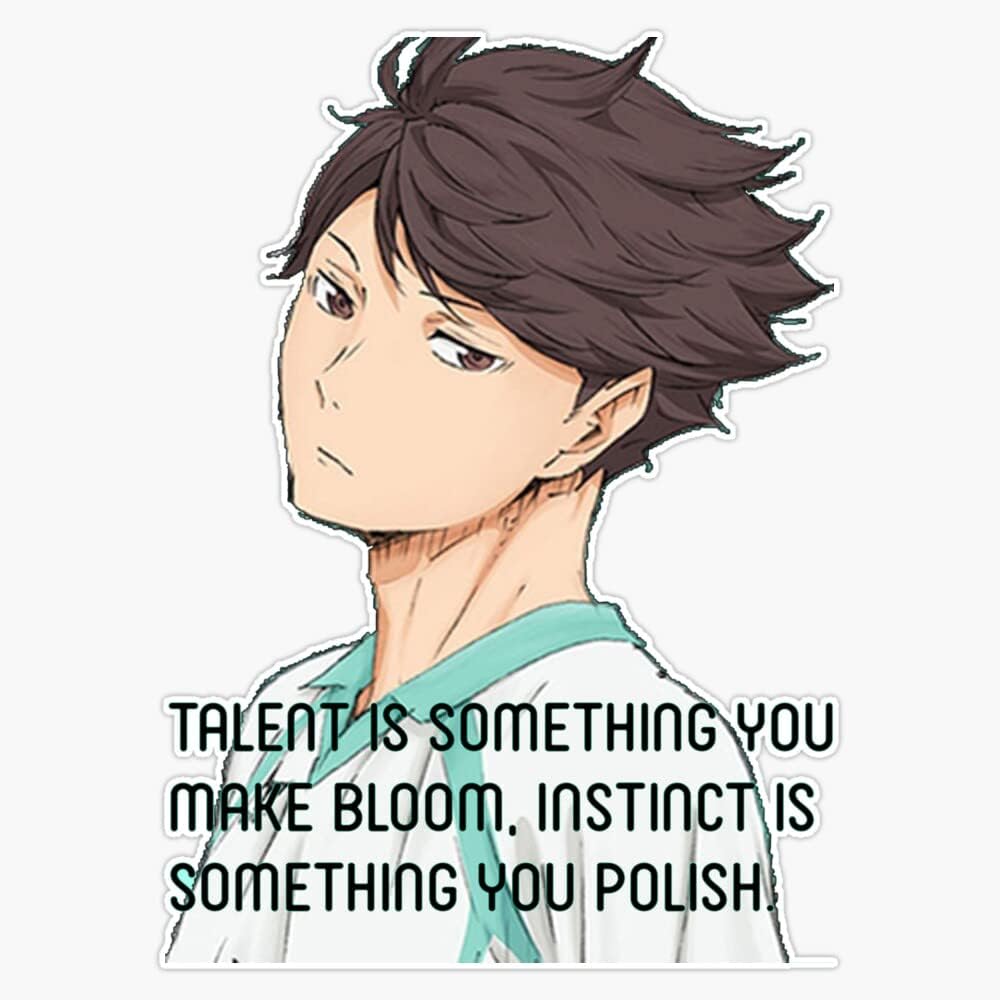 Amazon.com: MAGNET Haikyuu Oikawa Magnet Vinyl Magnetic Sticker Size 5 ...