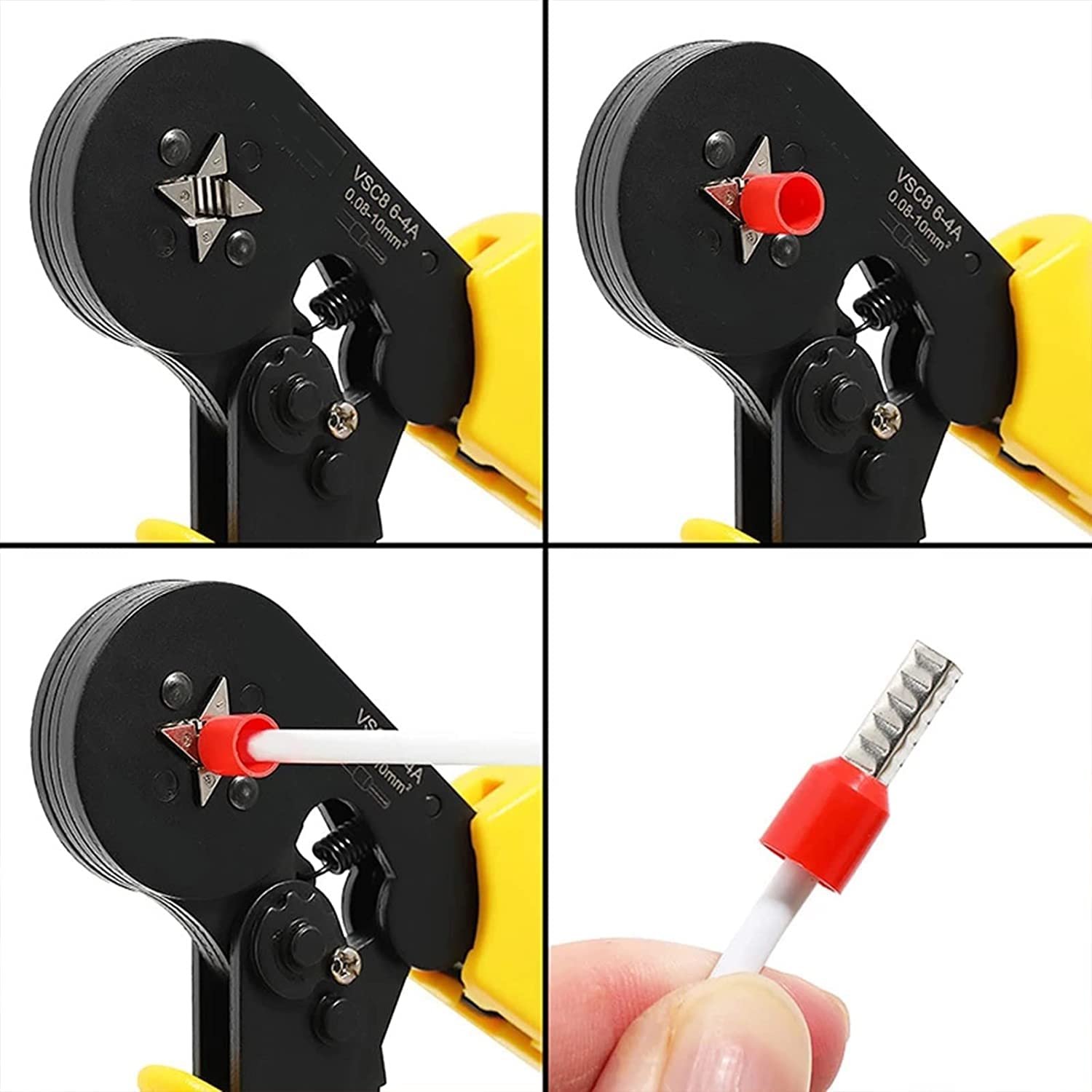 Snapklik.com : 100 Pcs Wire Ferrules Kits, 2 AWG Wire Ferrule ...
