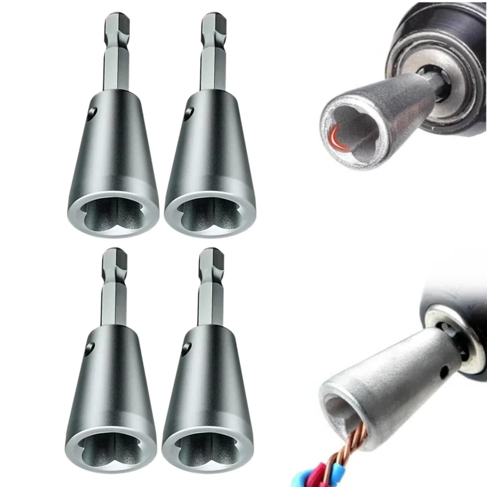 Wire Stripping and Twisting Tool, Cable Quick Stripping, Wire Twister ...