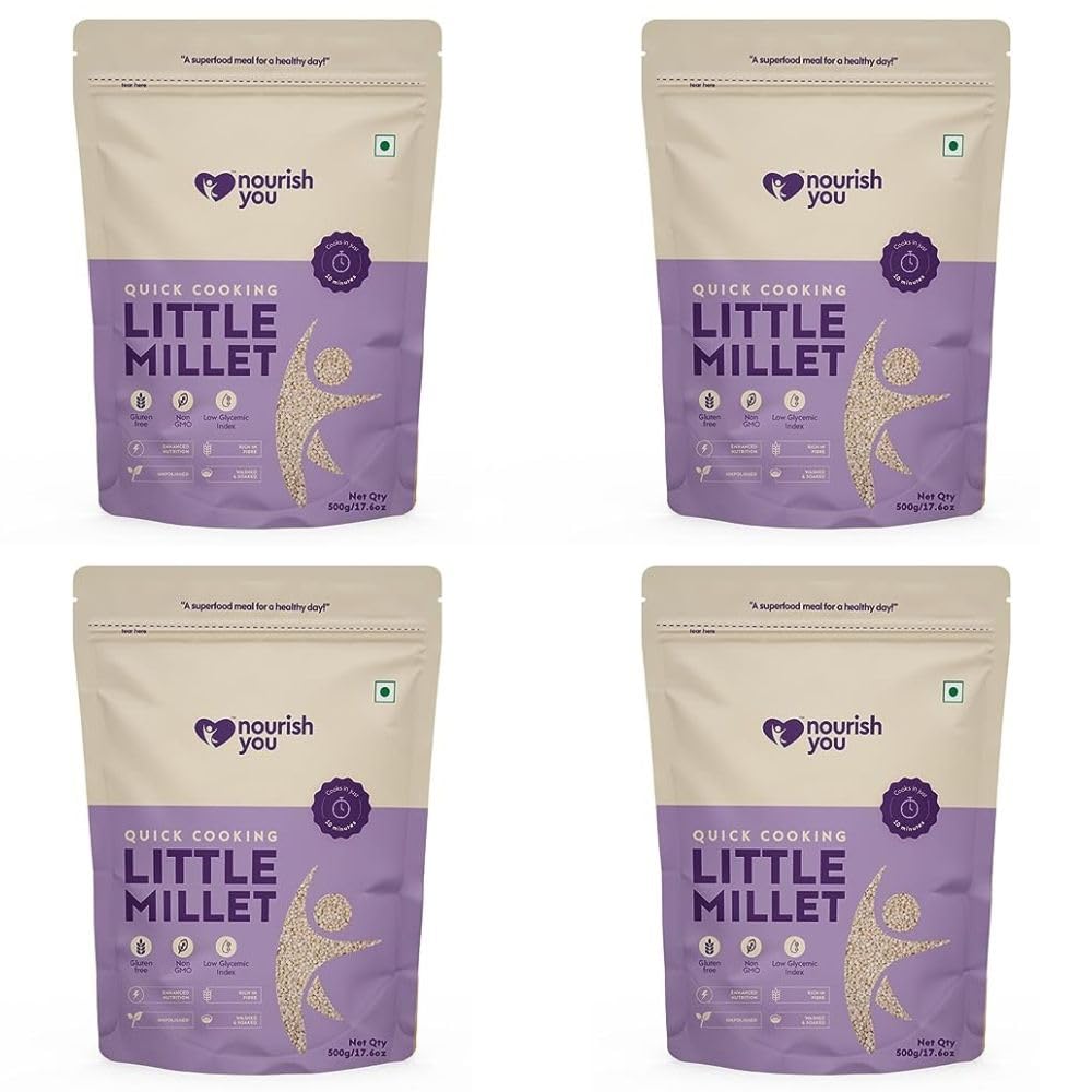 Nourish You Little Millet Unpolished 500g each | Kutki/Samai/Same ...