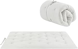 Amazon.com: Futon Mattress Japanese Floor Mattress Folding Roll Up Bed ...