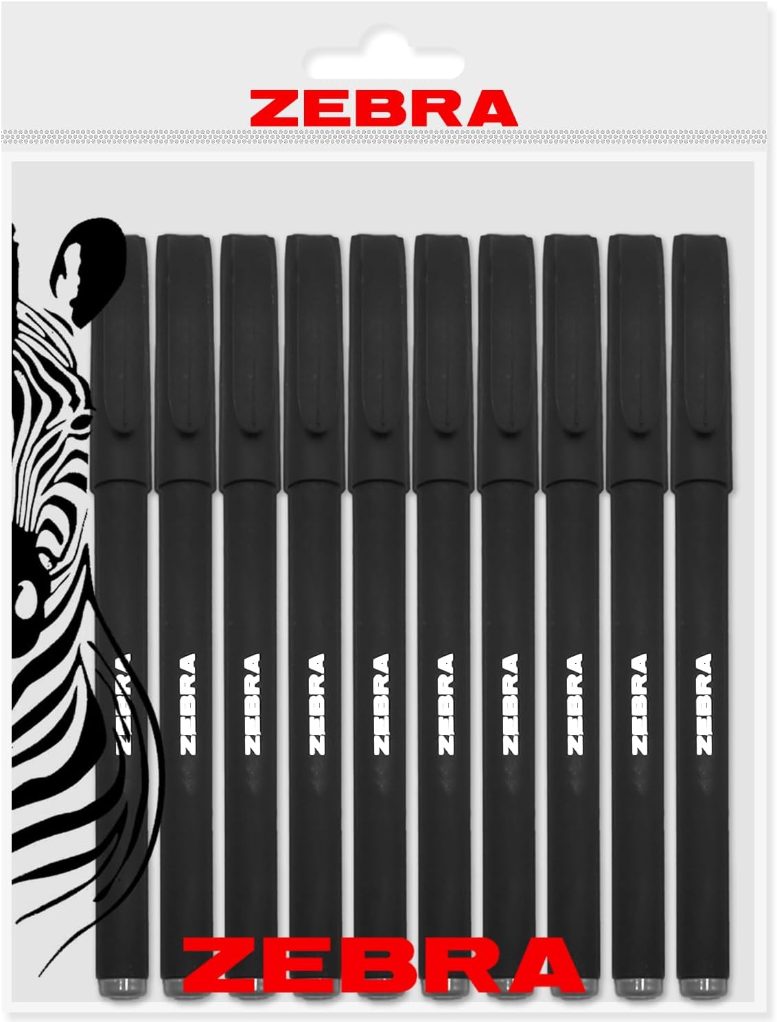 Amazon.com: Zebra ZGE Gel Ink Stick Pen - 0.7mm - Matte Barrel - Black ...