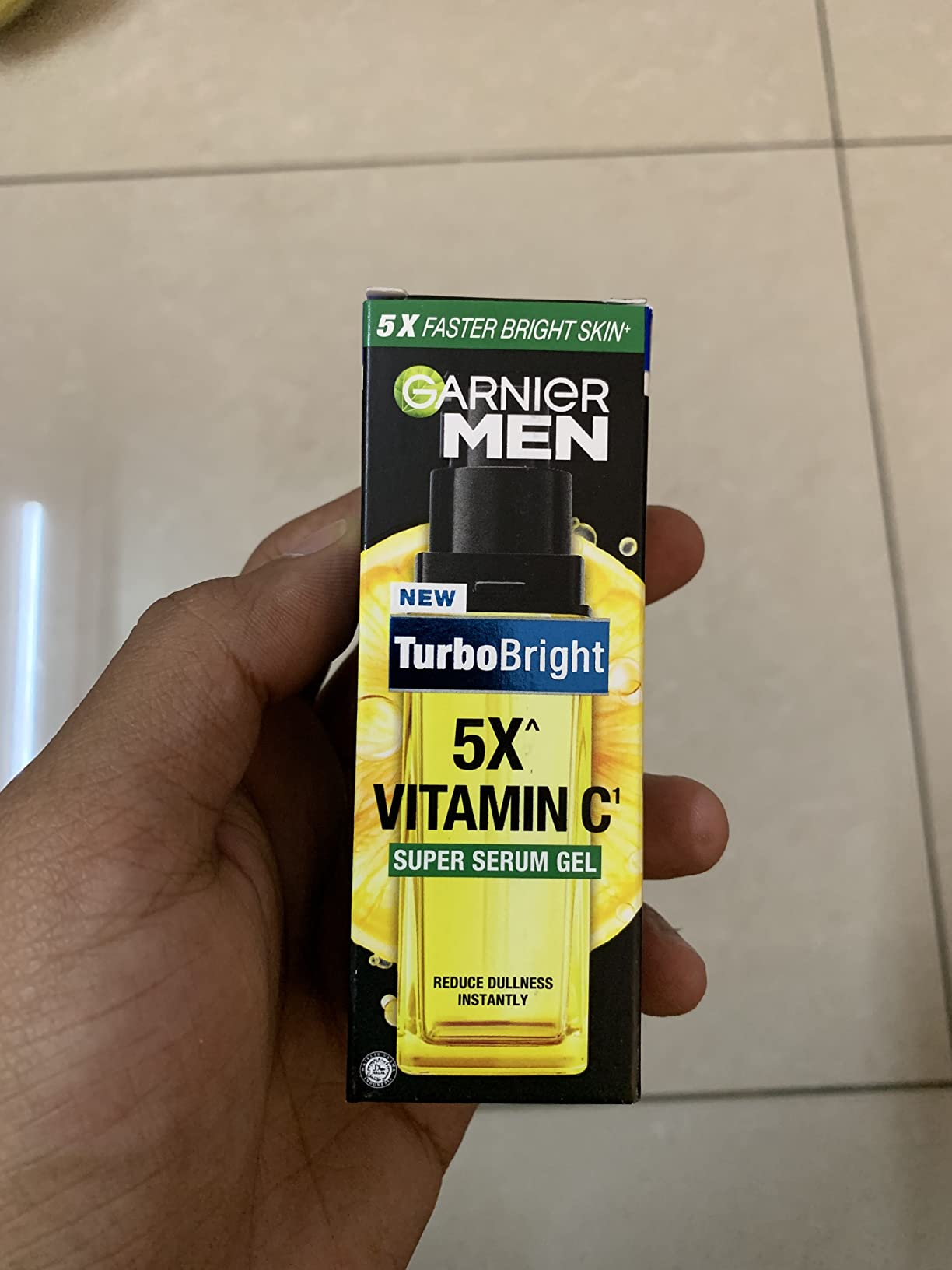 Garnier Men Turbo Bright Super Serum Gel Moisturizer For Men ...
