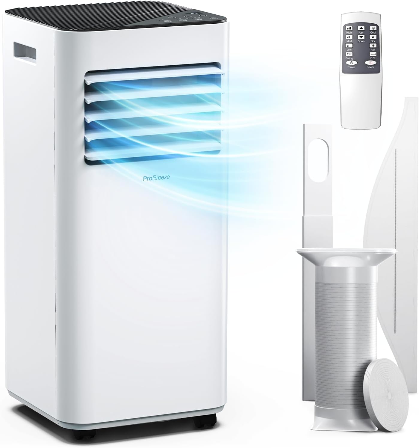 Woods Milan 9K Air Conditioning Unit - Small Air Conditioning Unit for ...
