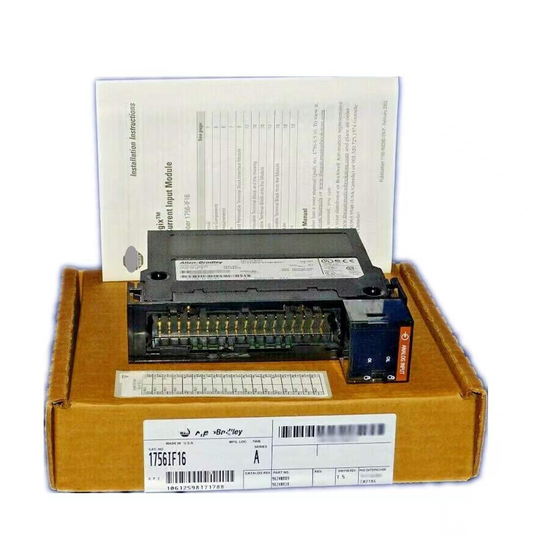 1756-IF16 Analog Input Module 16Point 1756-IF16 PLC Module Fast Sealed ...