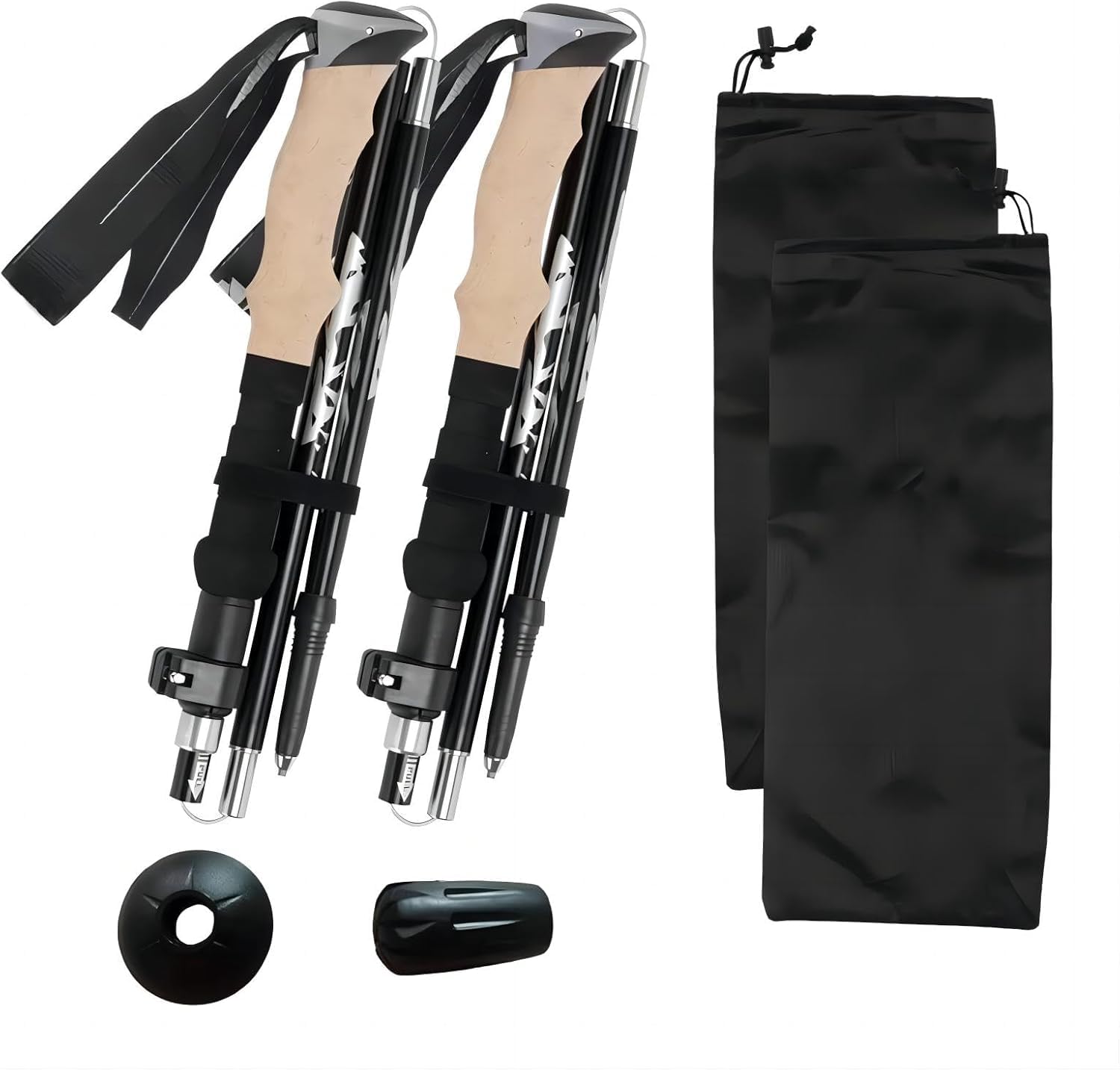 Amazon.com : Collapsible Mountaineering Pole,Hiking Poles for Women ...