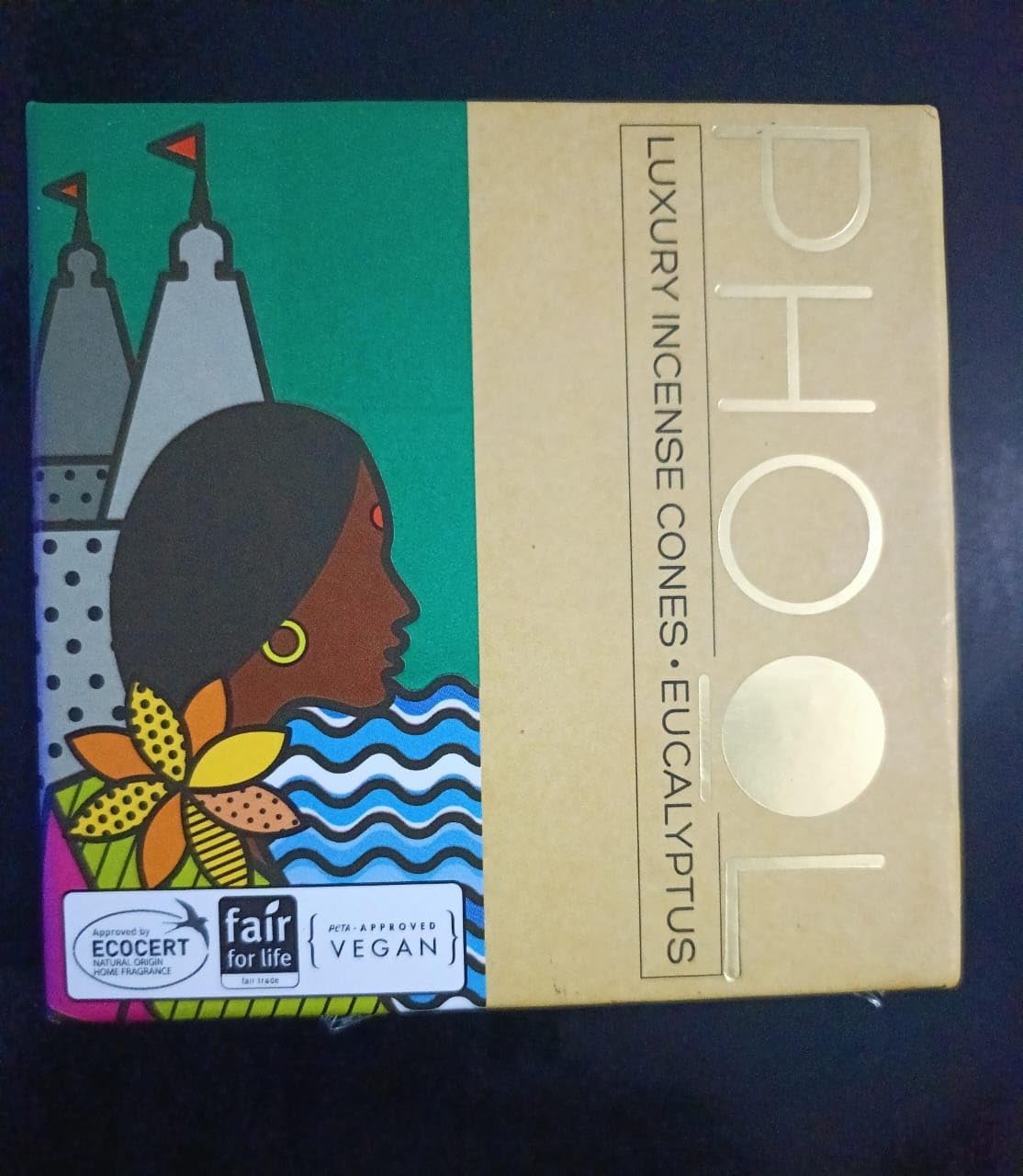 PHOOL LUXURY INCENSE Mosquito Repellent|Pack Of 2(80 Organic Dhoop ...