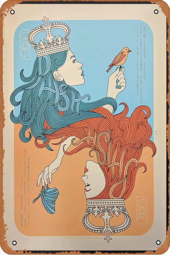 Amazon.com: Phish Bonus Poster Vintage Metal Tin Sign Poster Wall Art ...