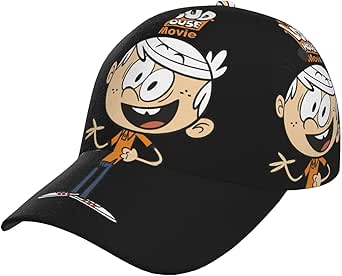 atgzfdr The Loud Anime House Hat Curved Brim Baseball Cap Adjustable ...