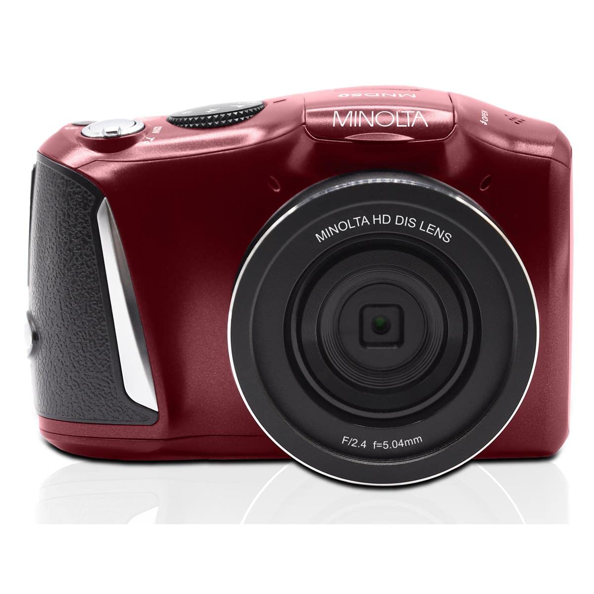 Amazon.com : Minolta MND50 48 MP / 4K Ultra HD Digital Camera (Red ...