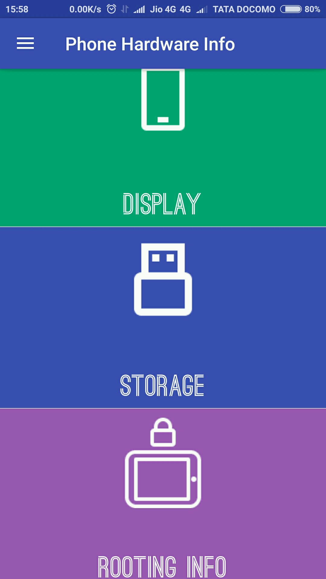 Phone Hardware Info - App on Amazon Appstore