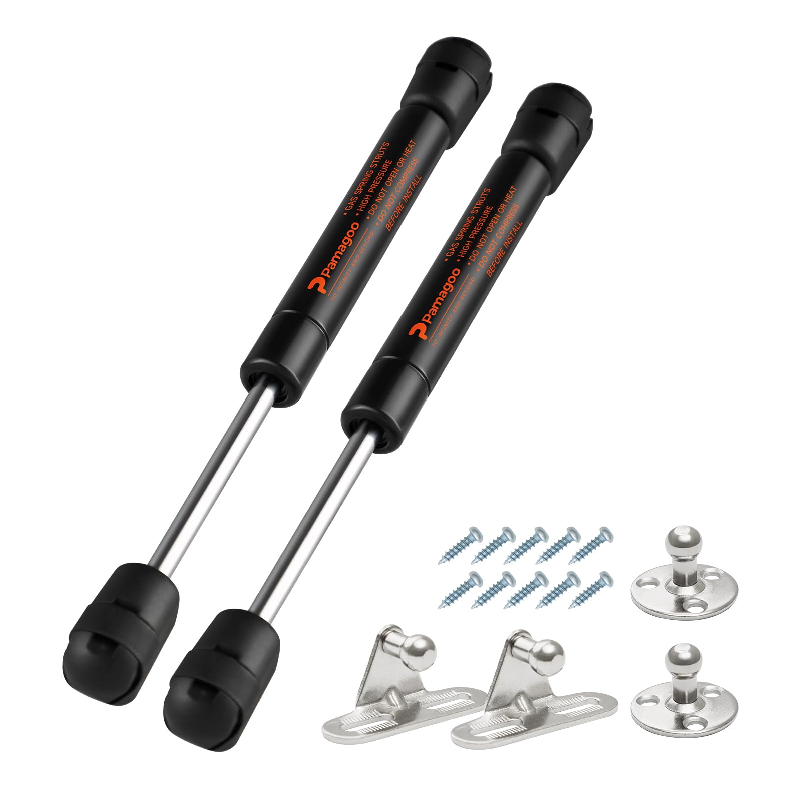 Amazon.com: PAMAGOO 7.5 Inch 40 Lb Gas Struts,C1615046 7.5" Shocks Lift ...