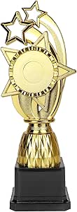 Amazon.com : YOLUFER Golden Five Star Trophy Competition Trophy Plastic ...