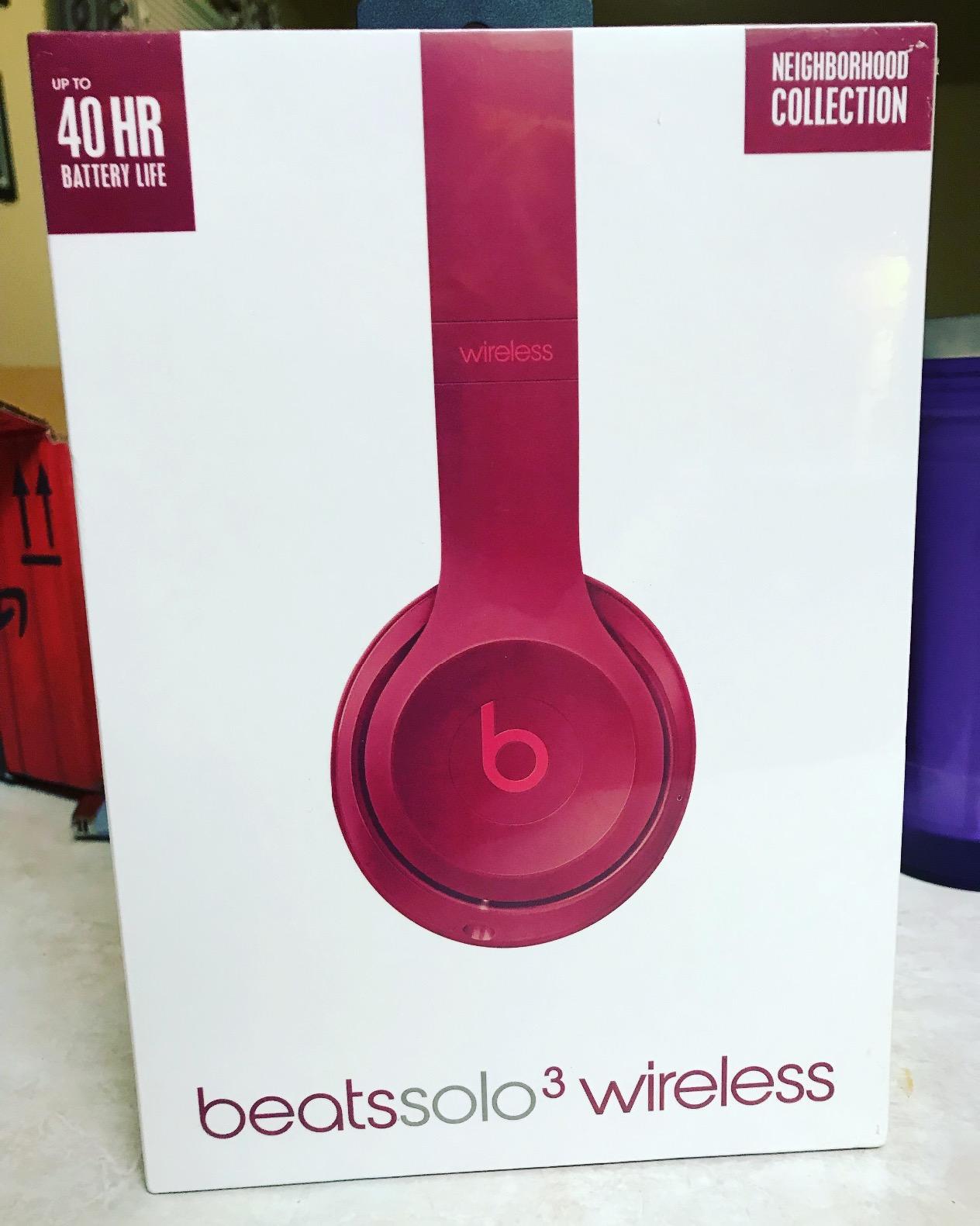 Amazon.com: Beats Solo3 Headphones - Neighborhood Collection - Brick ...