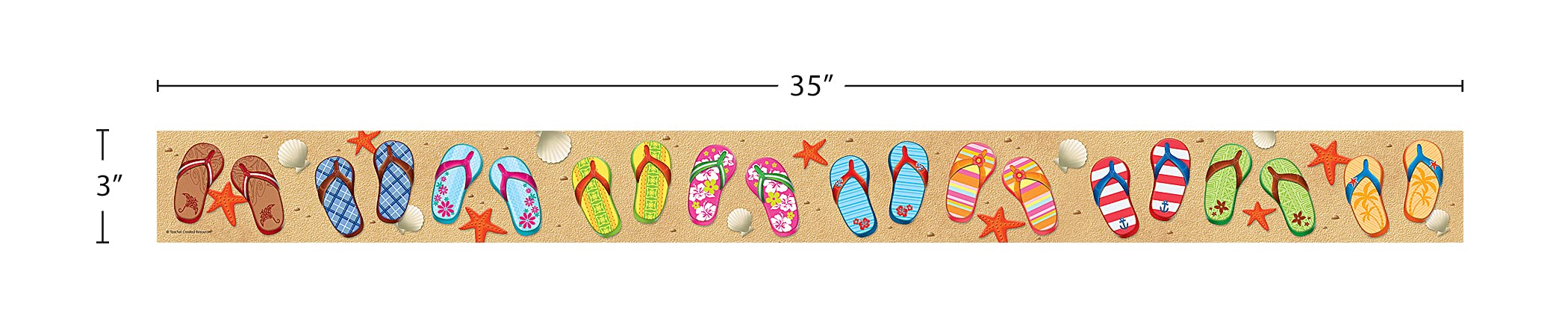 Flip Flop Clip Art Border