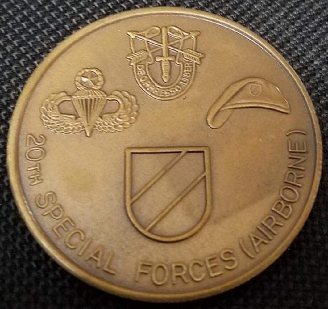 Buy US Army 20th SFG (A) Special Forces Group (Airborne) CSM Challenge ...