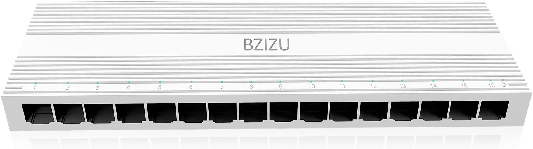 Amazon.com: BZIZU 16-Port Gigabit Ethernet Switch, Plug and Play ...