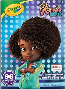 Crayola - Karma's World - Colouring Book - 96 Pages : Amazon.ca: Toys ...