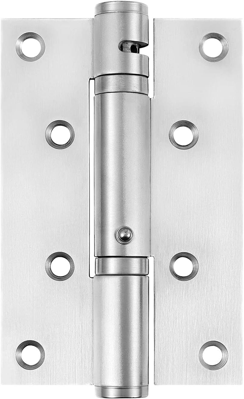 OUNONA Heavy Duty Automatic Self Closing Spring Hinges Stainless Steel Door Hinge – BigaMart