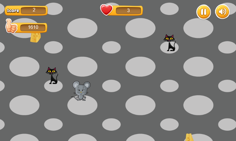 Moving Cheese - let mouse to eat cheese as many as possible - App on ...