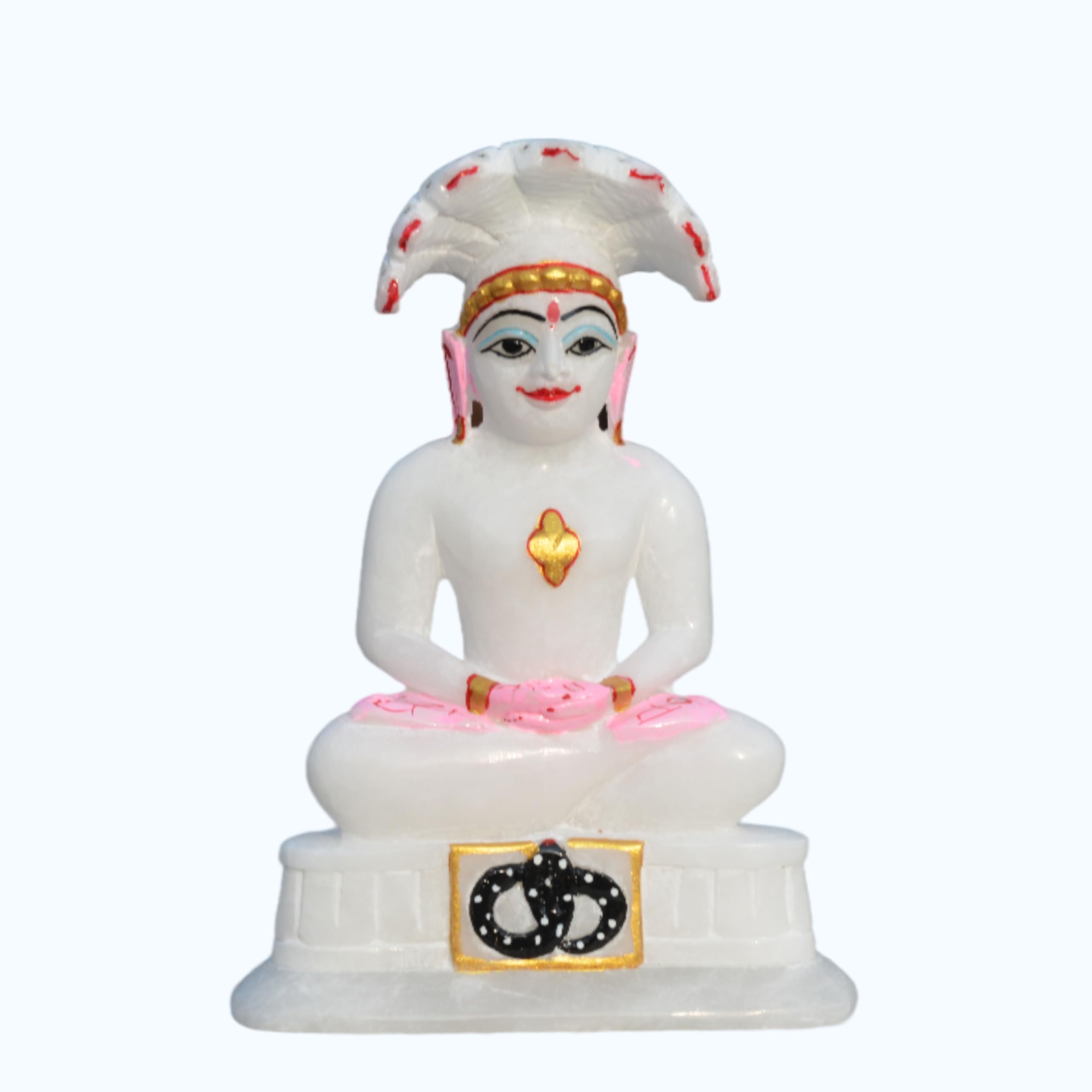 Digamber Jain God Parasnath Jain Art Etsy New Zealand