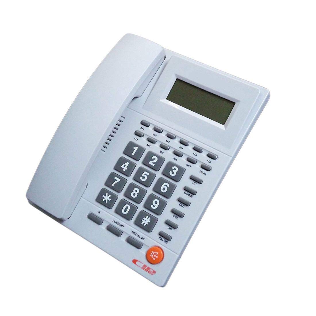 Buy SHRBI Landline Phone Telephone Button Caller ID Corded Receiver ...