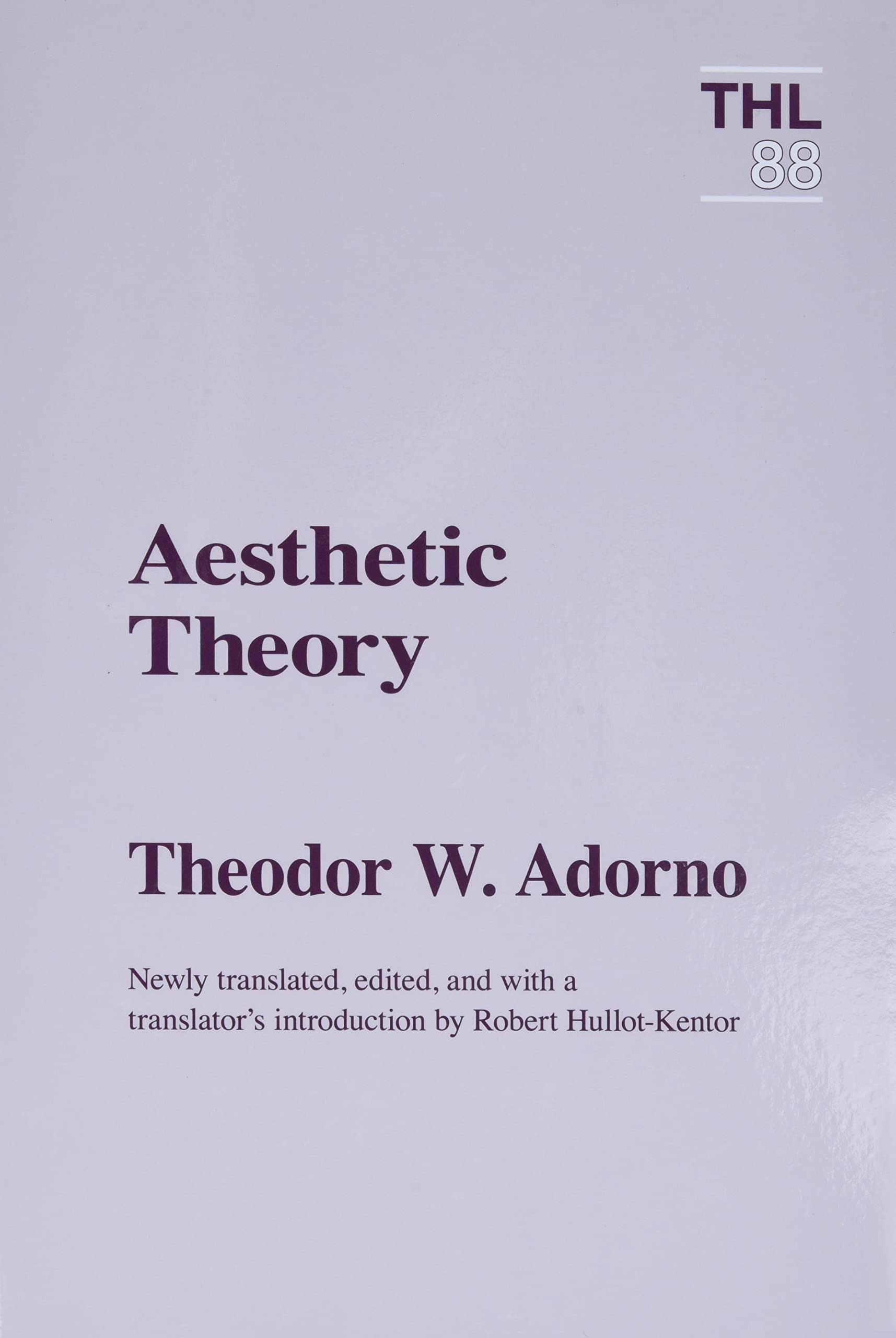 Aesthetic Theory: Adorno, Theodor W. Adorno: 9780816618002: Aesthetics ...