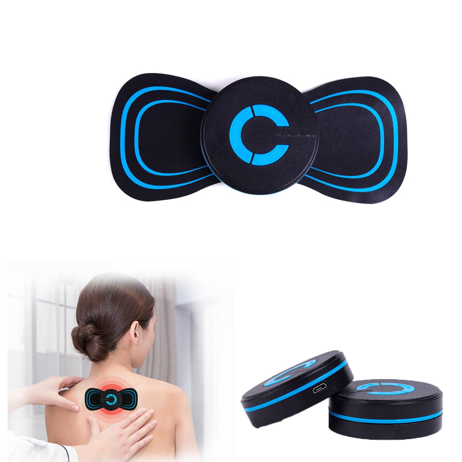 Microcurrent Ems Mini Massage Device Ems Bioelectric Acupoints Massager ...