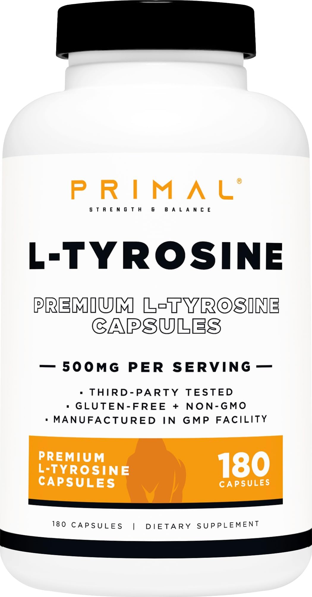 Amazon.com: L-Tyrosine 500 mg 120 Capsules (Pack of 2) : Health & Household