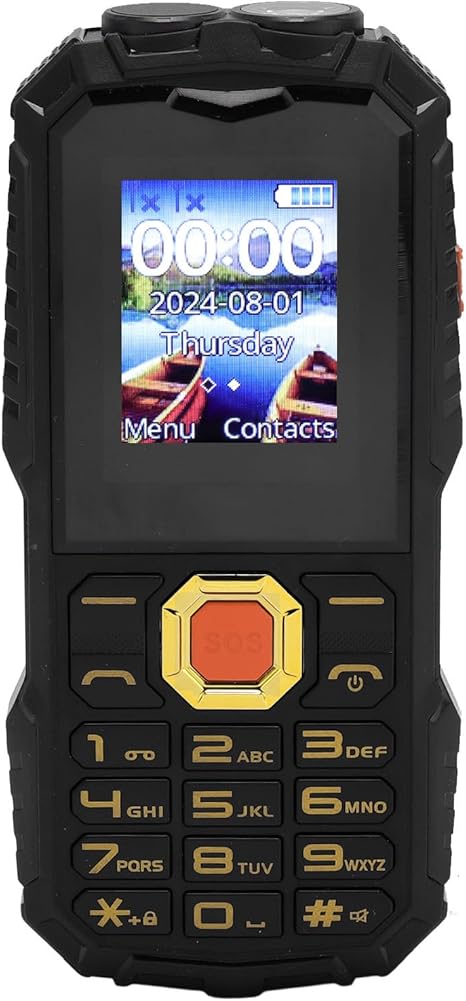 POENVFPO 4G Smartphone for Seniors, HD Screen, Crystal Clear Sound ...