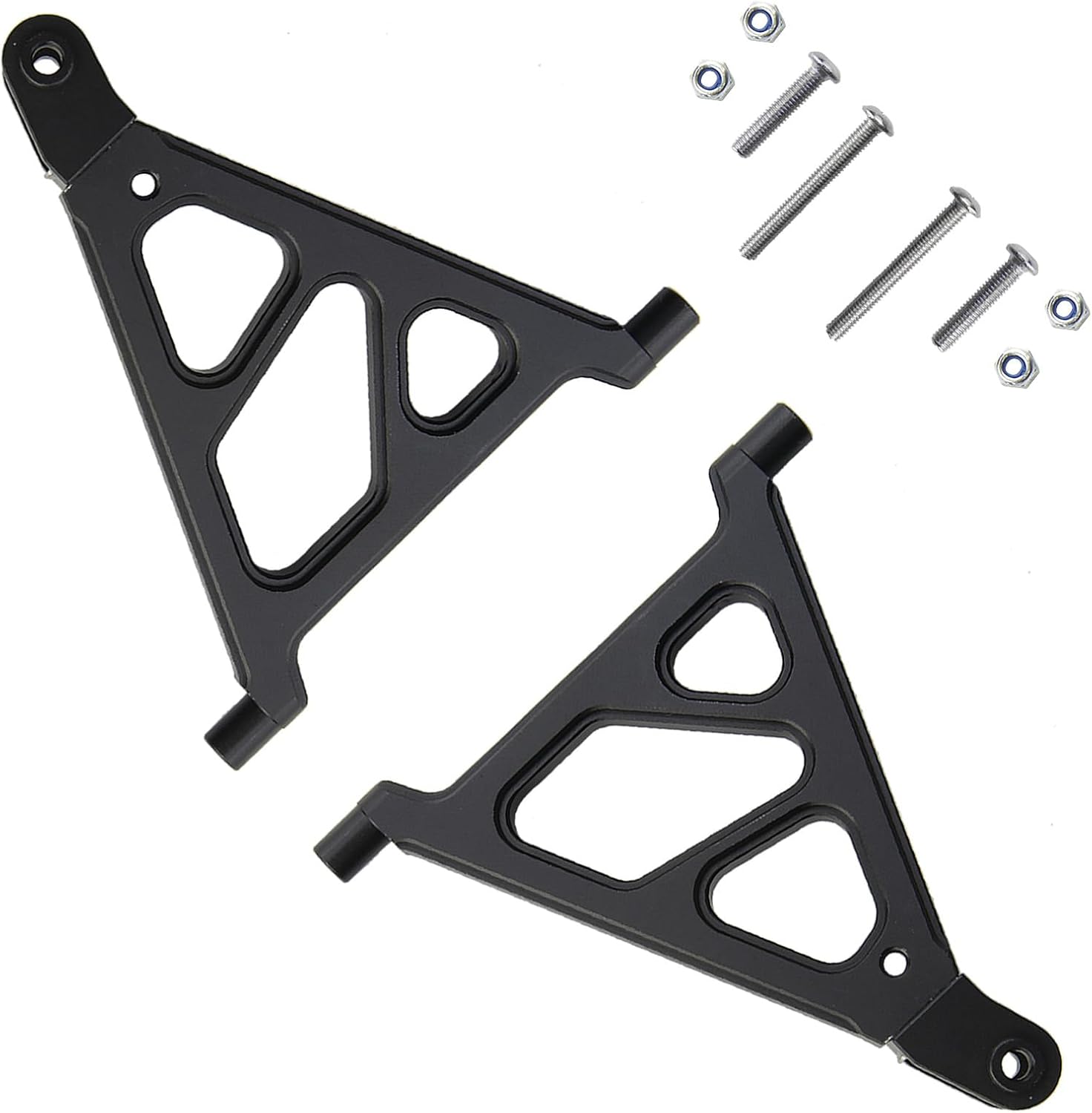 Amazon.com: TOOMOD CW-01 Aluminum Front Lower Arms Set for Tamiya RC ...