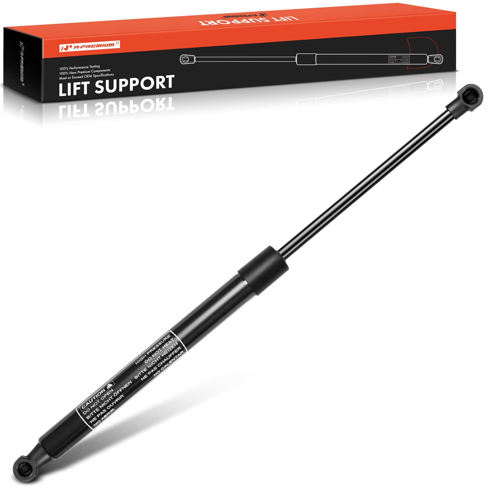 A-Premium Rear Trunk Damper Lift Supports Shock Struts Compatible with ...