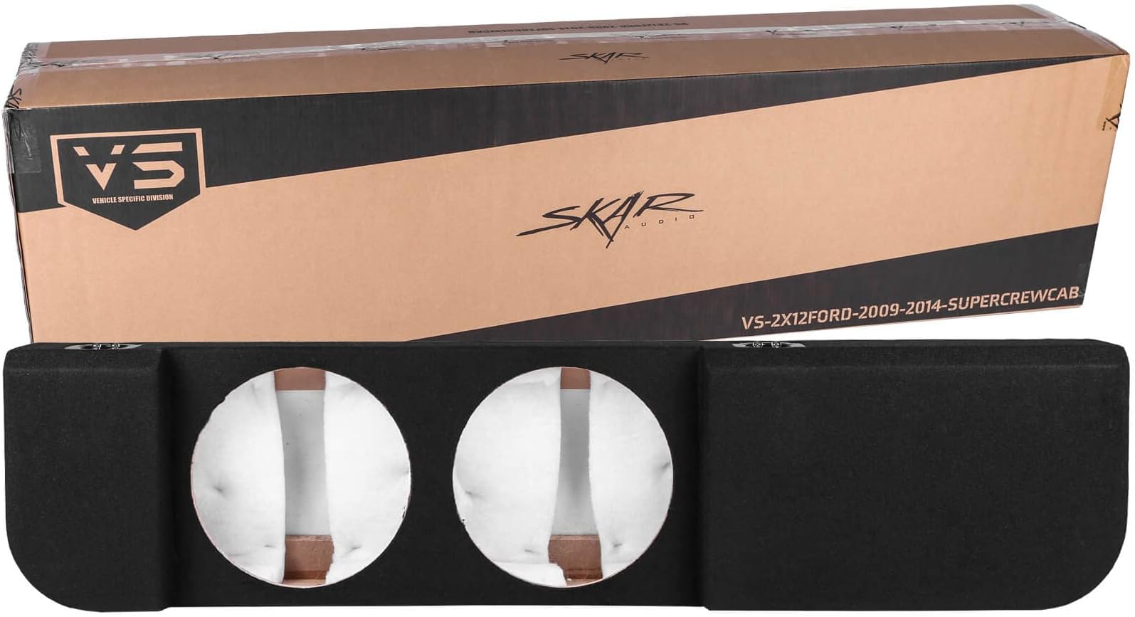 Amazon.com: Skar Audio Dual 12" Subwoofer Enclosure Compatible with ...