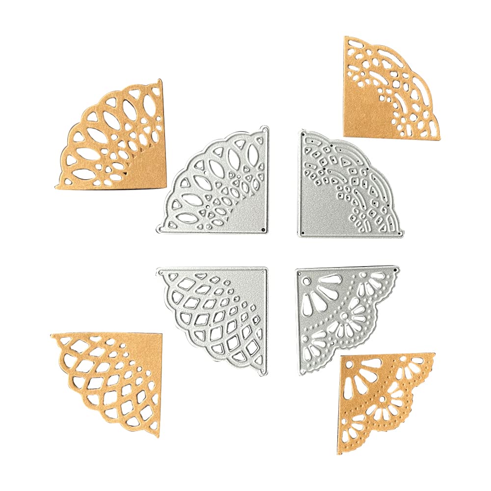 Amazon.com: Lace Corner Cutting Dies Lace Pocket Die Cuts Metal Cutting ...