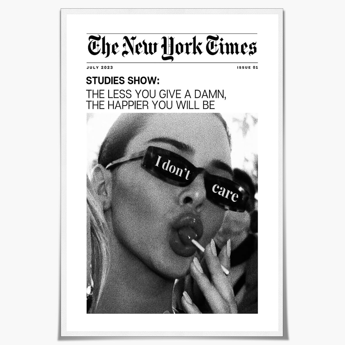 Vintage Black And White Posters Vector Illustration Black White