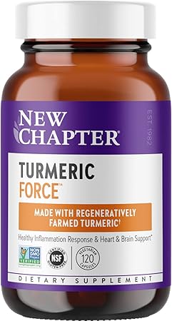 Amazon.com: New Chapter Turmeric Supplement, One Daily, Heart, Brain ...