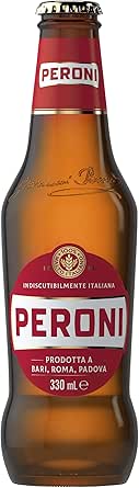 Peroni Red, Authentic Italian Beer Lager, Crisp Refreshing and Rich in ...