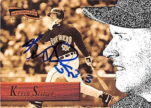 Amazon.com: Kevin Seitzer autographed baseball card (Milwaukee Brewers ...