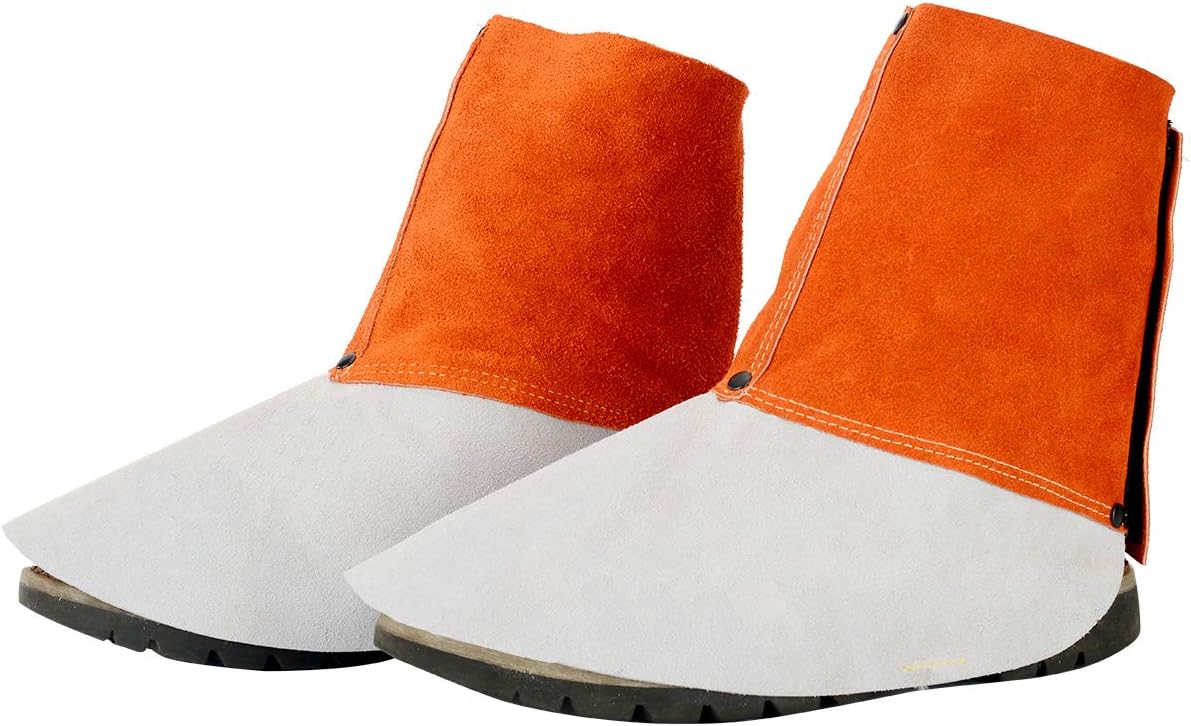 Leather Welding Spats,Leather Shoe Protector Covers,Welded Flame ...