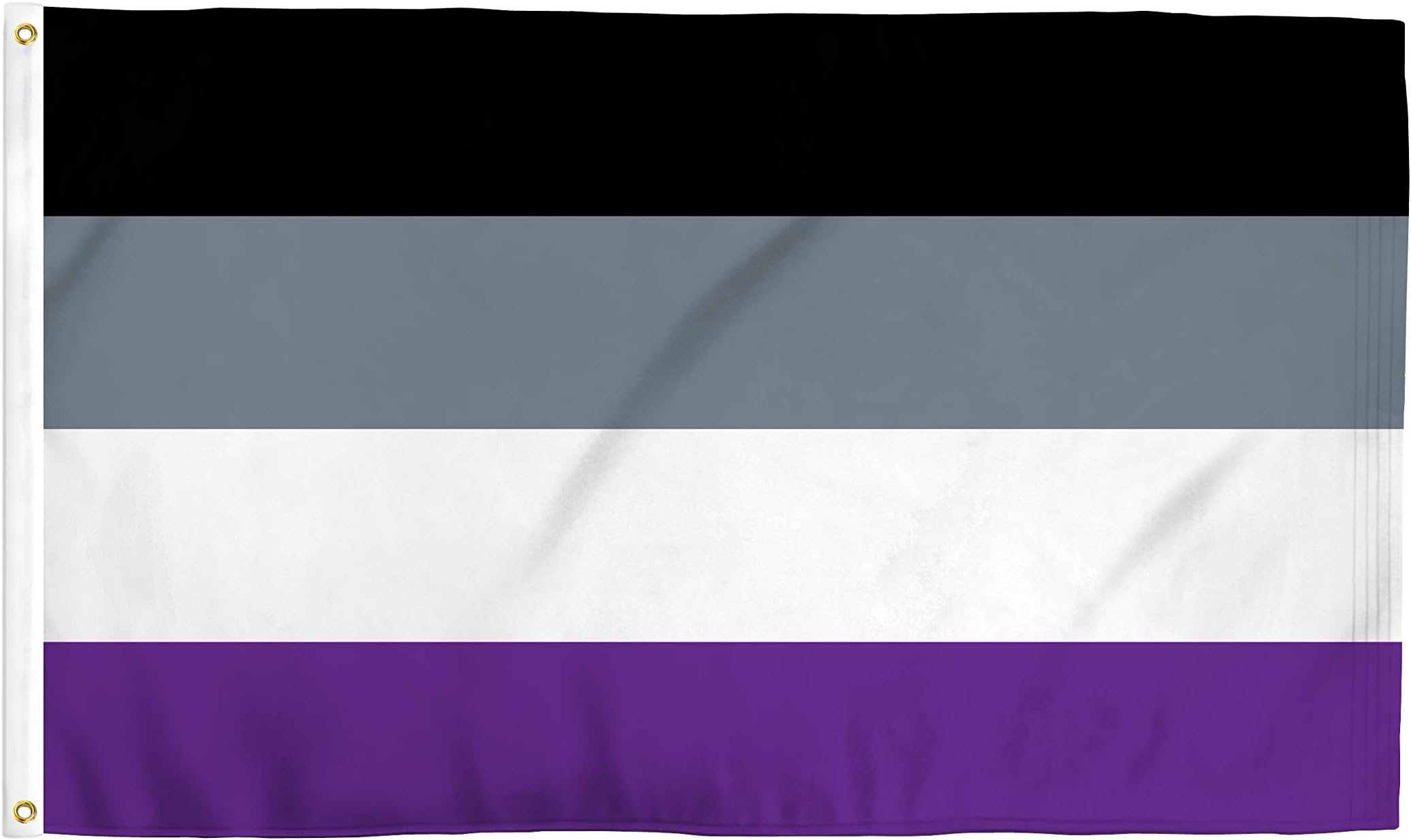 Amazon.com : FlagJoint Asexual Flag 3x5 Foot LGBTQ+ Ace Pride Flag ...