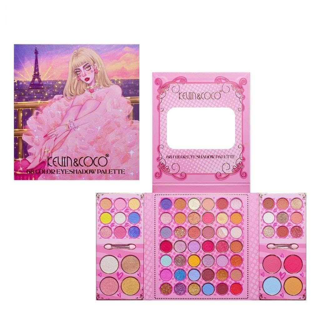 Buy Kevin and coco 68 color complete makeup palette Online at Low ...