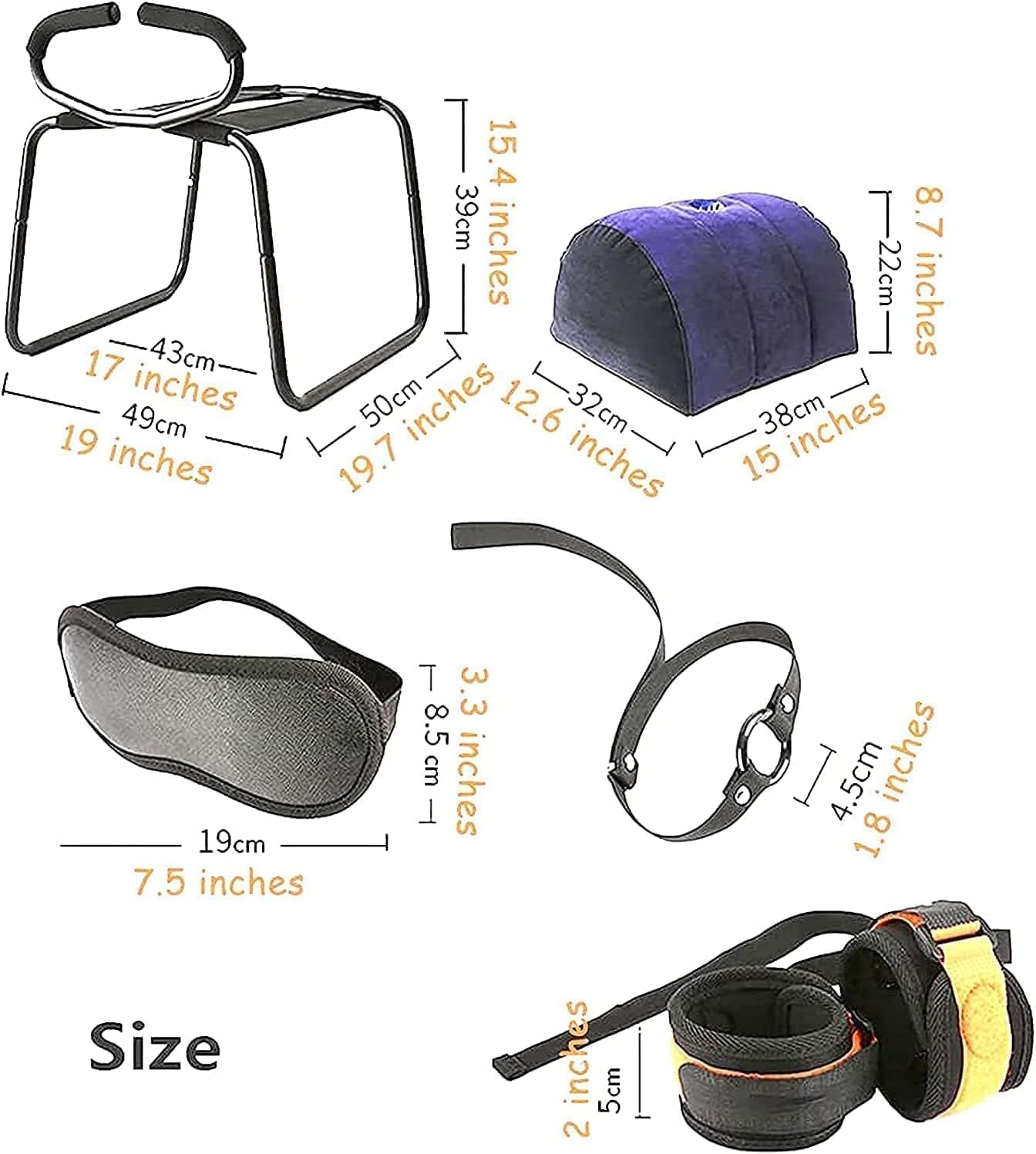 Sex Furniture Sex Chair Sex Position Enhancer Chair for Position Aids ...