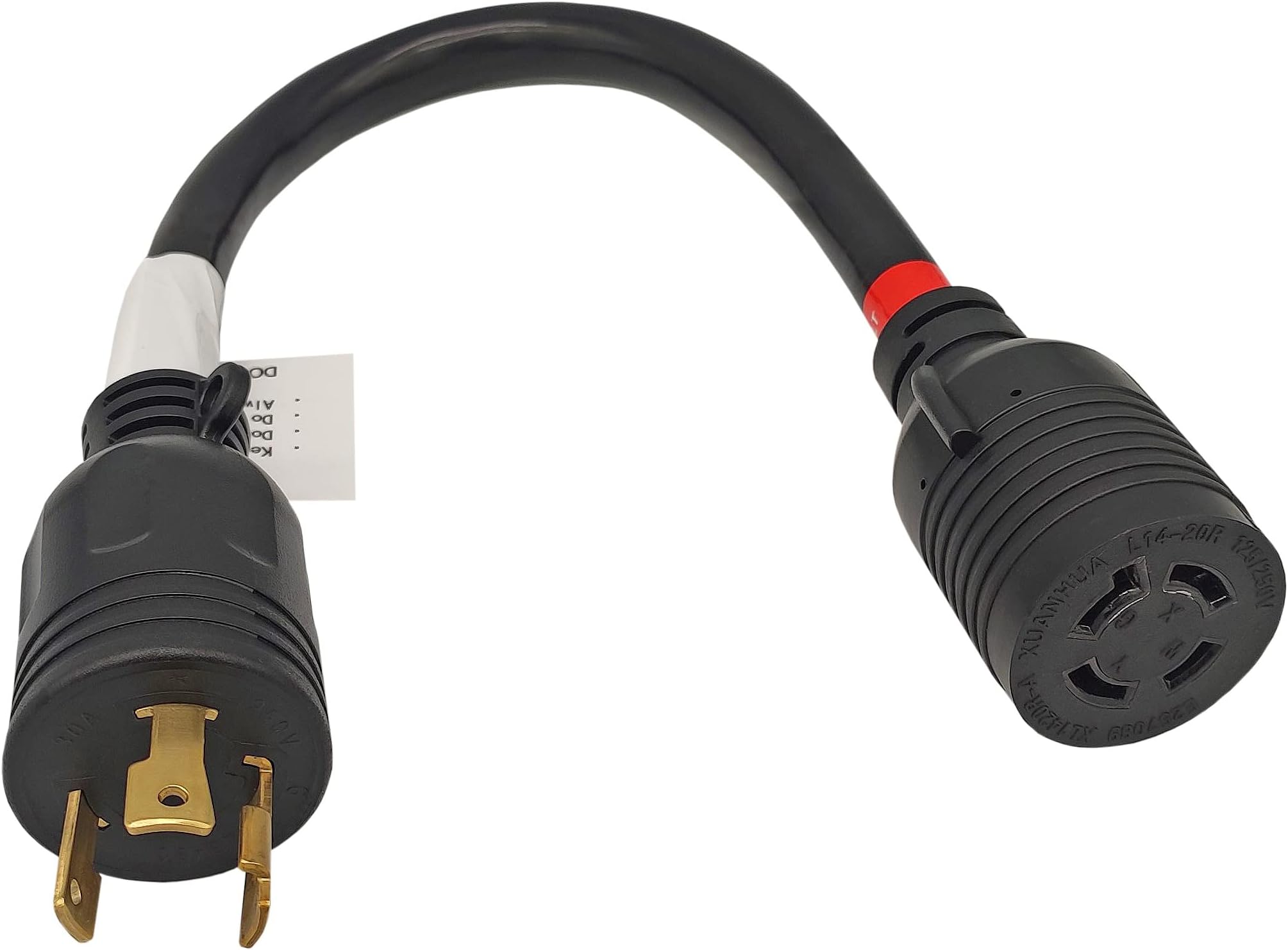 Fullsky FC-L63L42 AC Adapter Cord NEMA L6-30P to NEMA L14-20R Male L6 ...