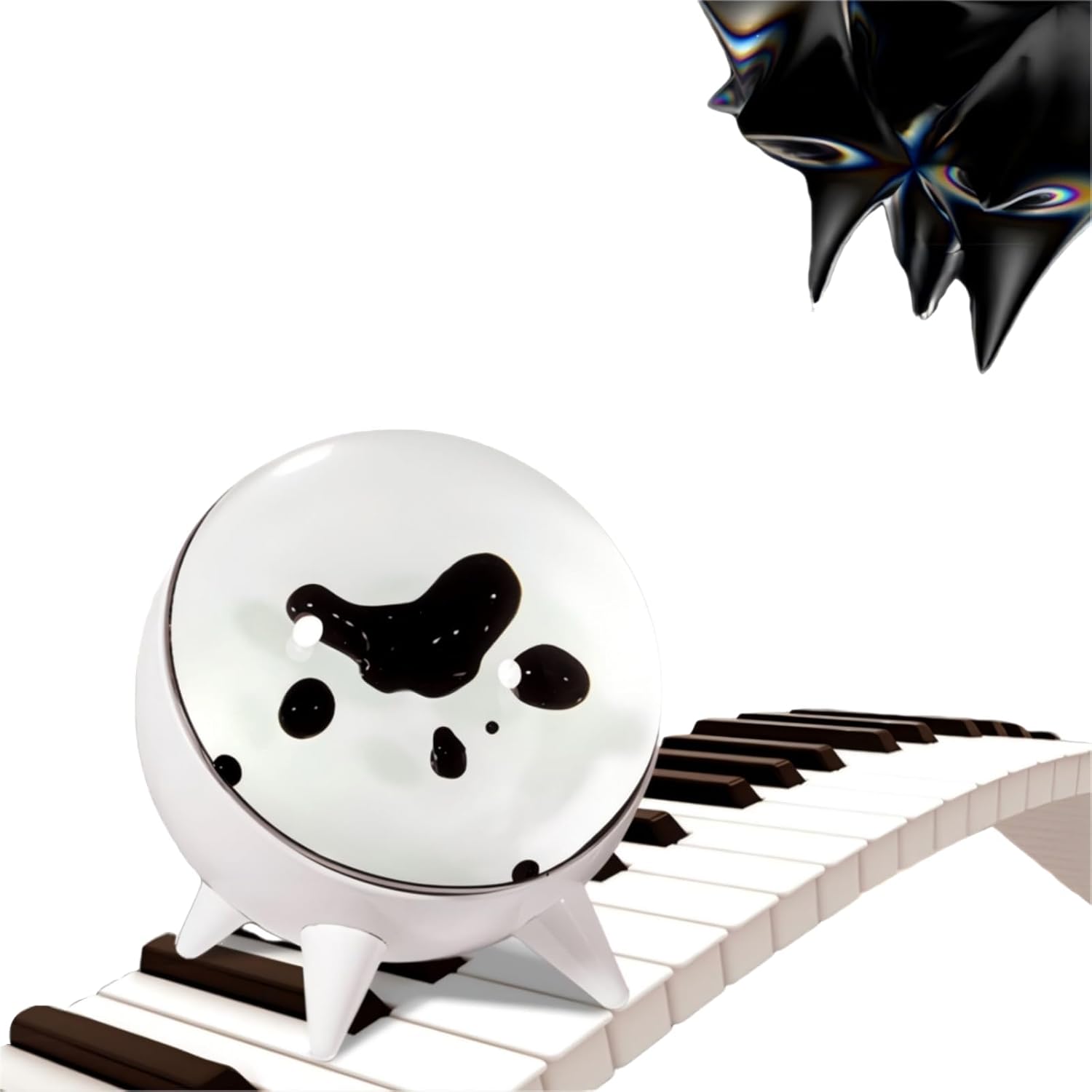 Amazon.com: HusonoLife Ferrofluid Speaker Music Mate, Dancing Ferrofluid Sound Visualizer with ...