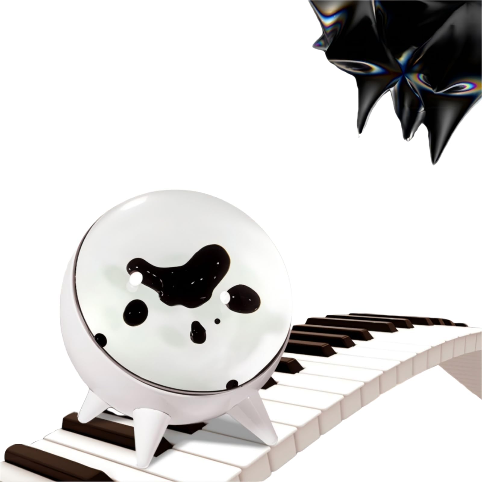 Amazon.com: HusonoLife Ferrofluid Speaker Music Mate, Dancing ...