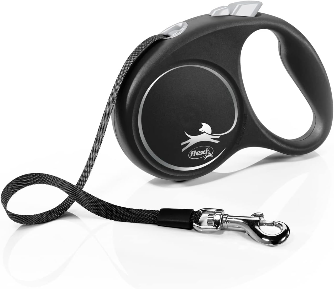 flexi New Classic Retractable Lead Cord, Small, 5m, 12kg, red : Amazon ...