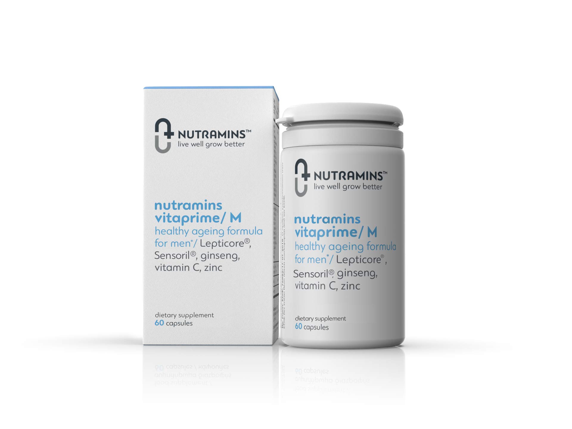 Buy Nutramins vitaprime / M with Lepticore and Sensoril, y Aging ...