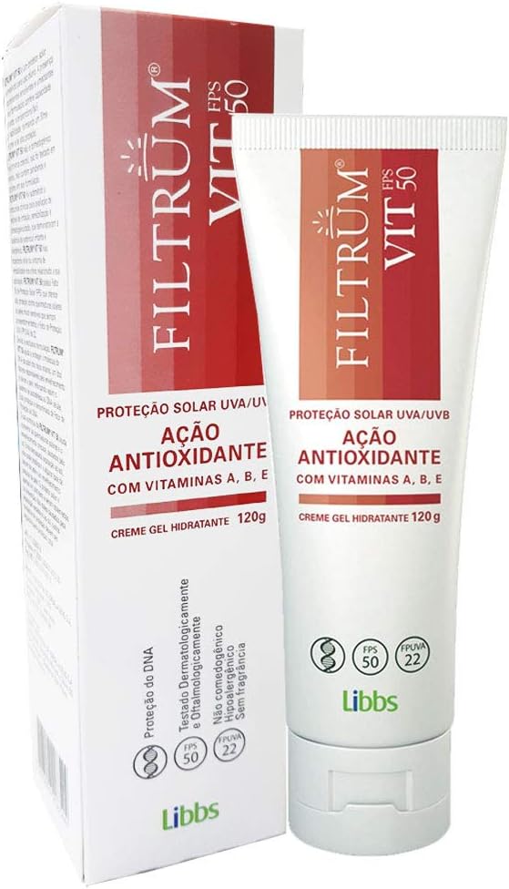 Filtrum Vit Gel-Creme Hidratante Fps 50 120g | Amazon.com.br