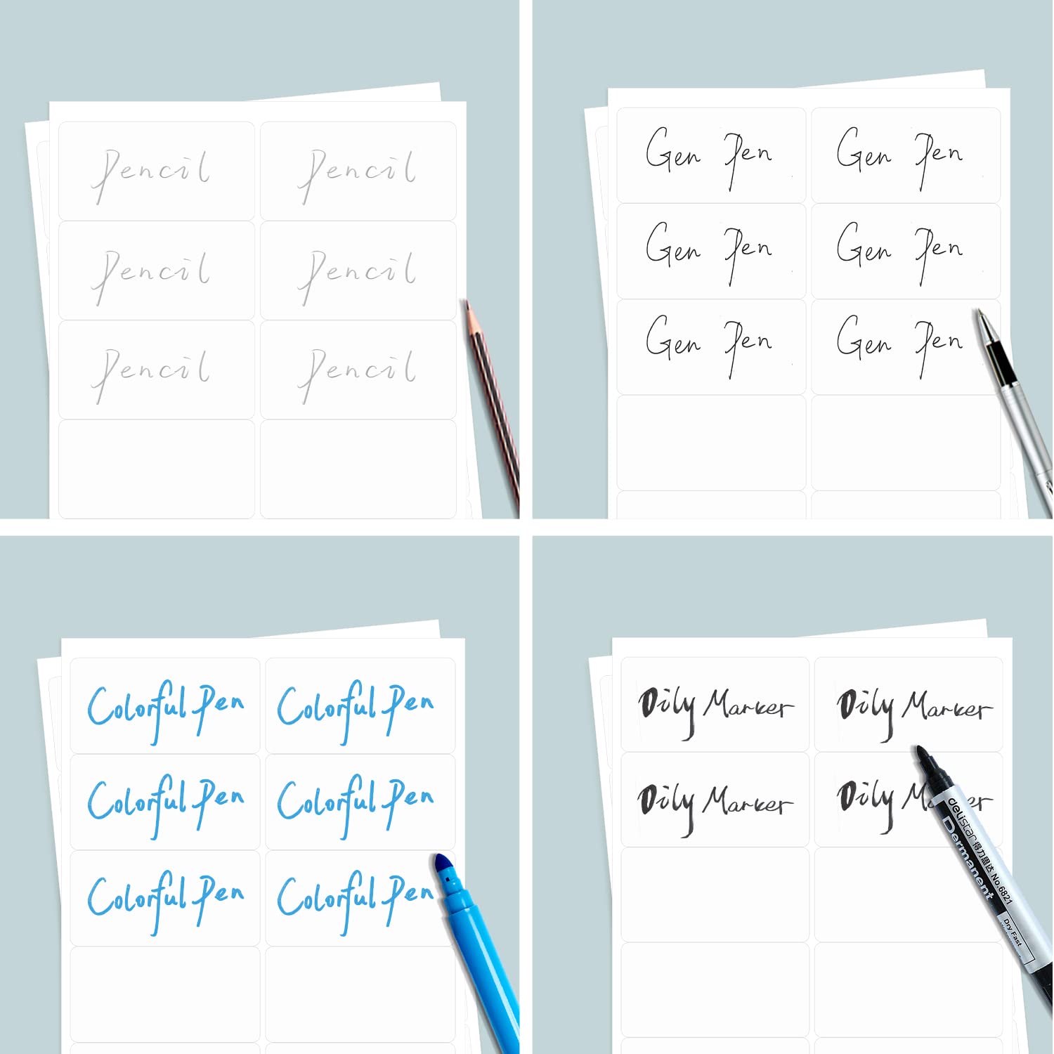 Snapklik.com : 2"4" Shipping Labels 500 Labels Sticker Paper For Laser ...